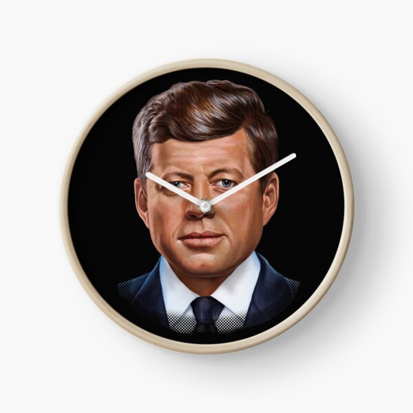 "President of the United States - John F Kennedy" Clock for Sale by Fox ...