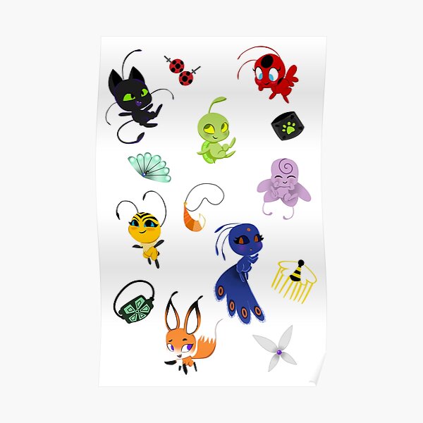 Miraculous Ladybug Posters | Redbubble