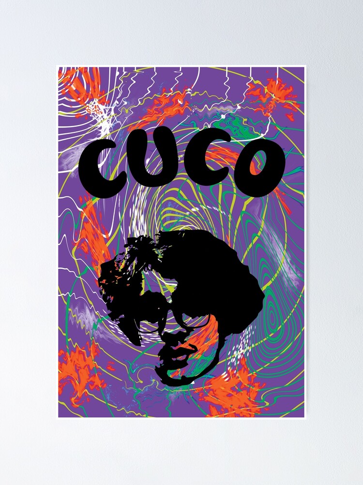 "Cuco Art (purple version)" Poster for Sale by carolyn-castro | Redbubble