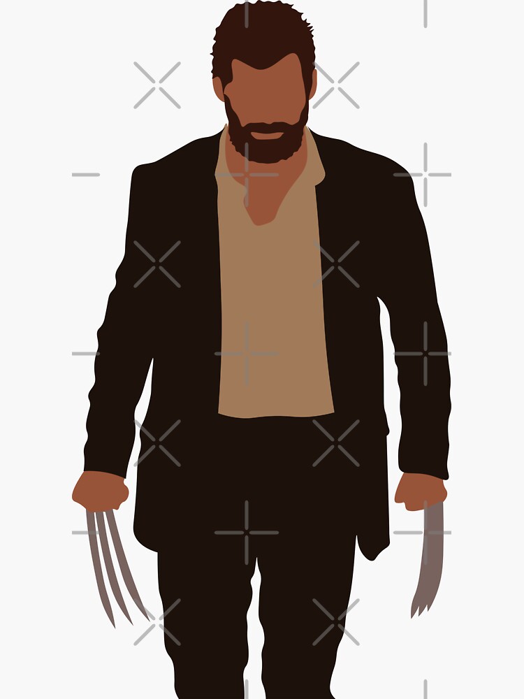 "Logan" Sticker for Sale by FutureSpace | Redbubble