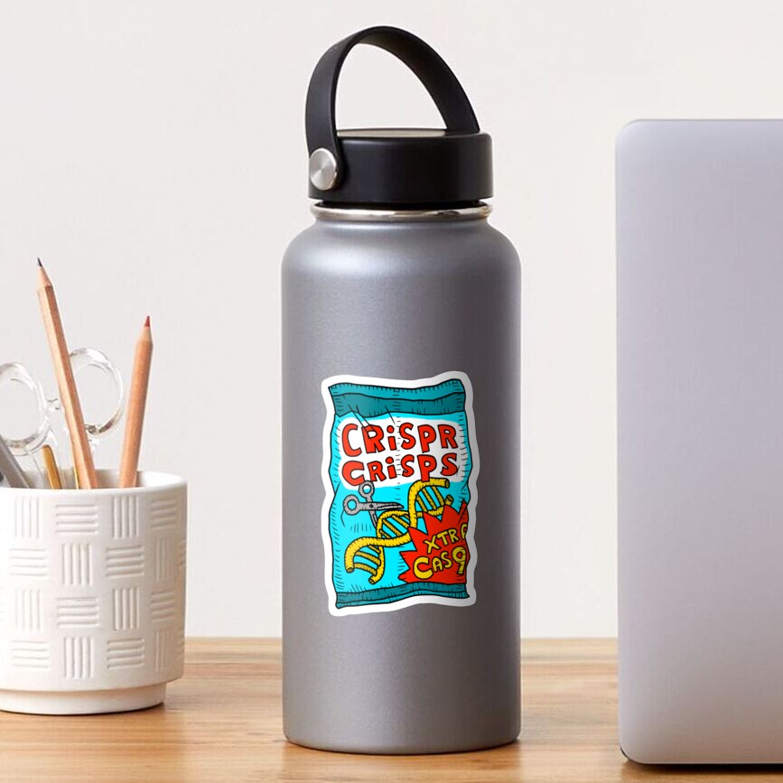 "crispr cas9 crisps" Sticker for Sale by jjartanddrawing | Redbubble