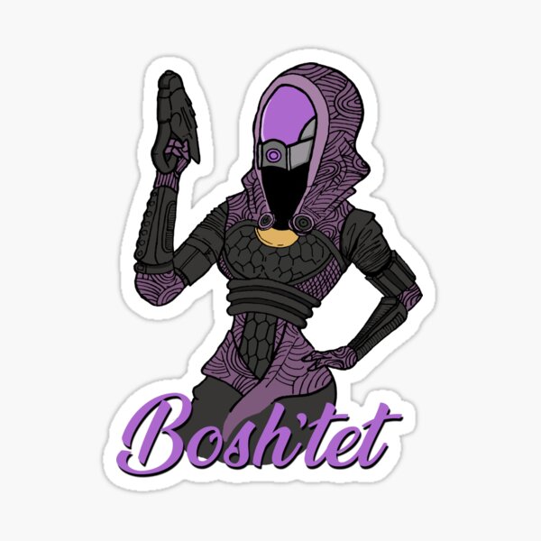 "Tali" Sticker for Sale by CosmicFoxDesign | Redbubble