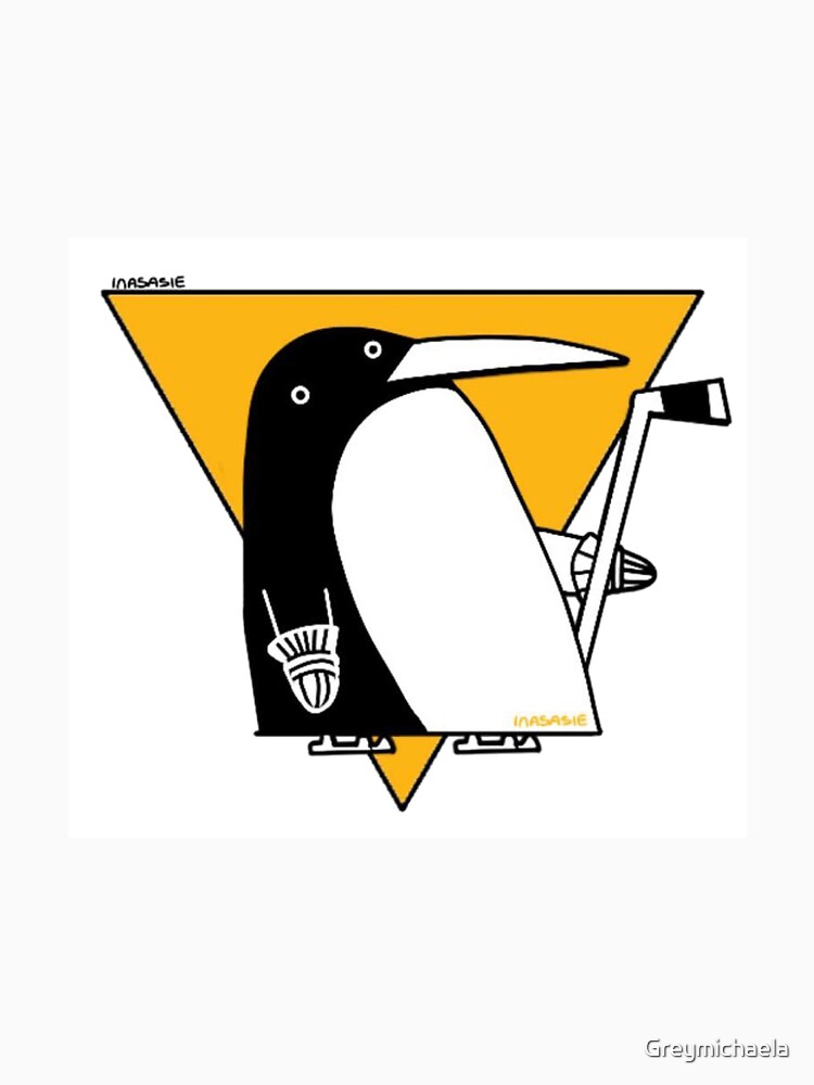 "Cubist Penguin" T-shirt for Sale by Greymichaela | Redbubble | hockey ...