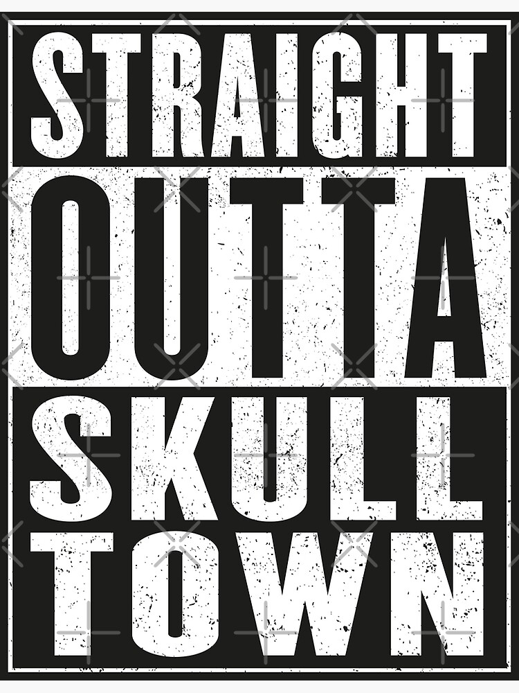 "Apex Legends - Straight Outta Skull Town" Poster for Sale by ...