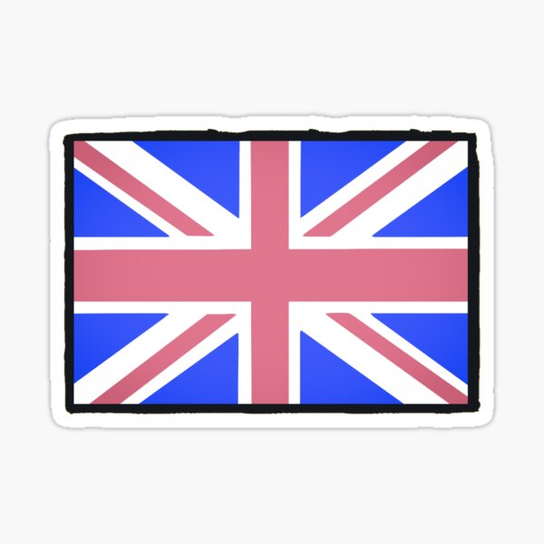 "Union Jack (Light)" Sticker by Joker-laugh | Redbubble
