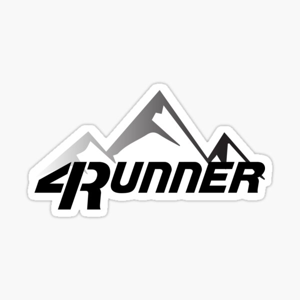 4 Runner Stickers | Redbubble