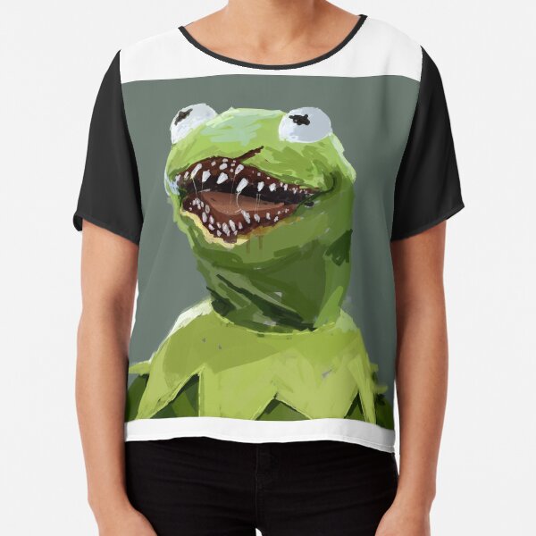 "kermit the scary frog" T-shirt for Sale by Beans20 | Redbubble ...