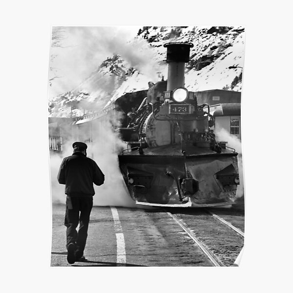 "Engine 473" Poster for Sale by TheBlindHog | Redbubble