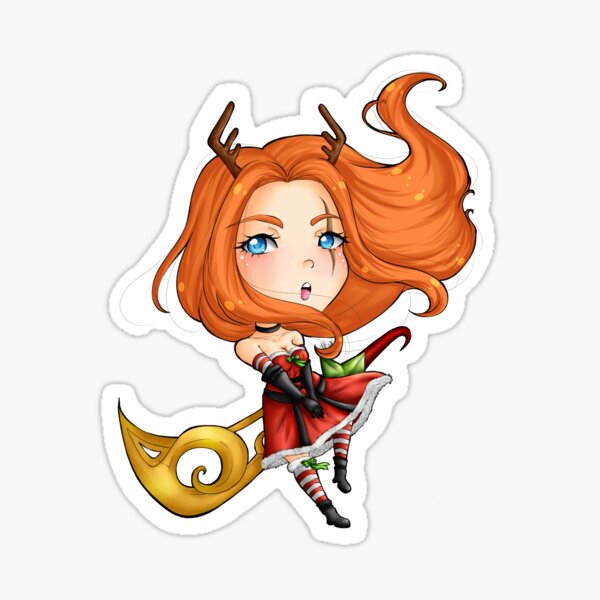 "Chibi Katarina" Sticker for Sale by Mlh98 | Redbubble