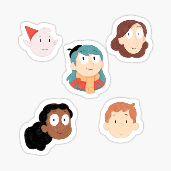 "Hilda and Friends" Sticker by raquala | Redbubble