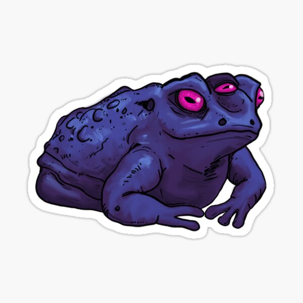 "baby pink (Frog)" Sticker for Sale by maxziee | Redbubble