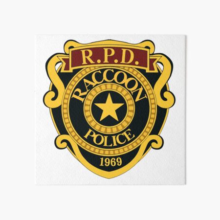 "Resident Evil RPD Remake Logo" Art Board Print for Sale by Mertens ...