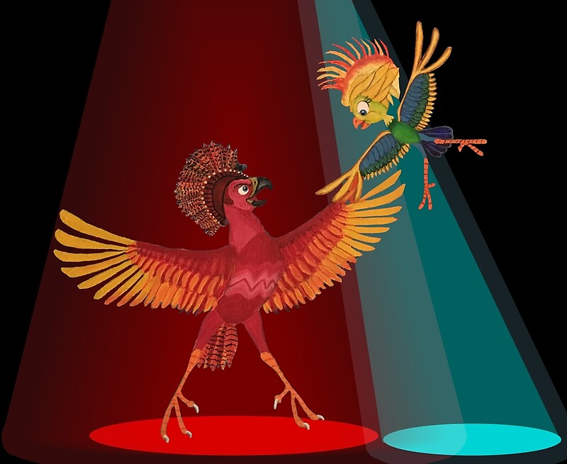 "Show Birds" by wickedcartoons | Redbubble