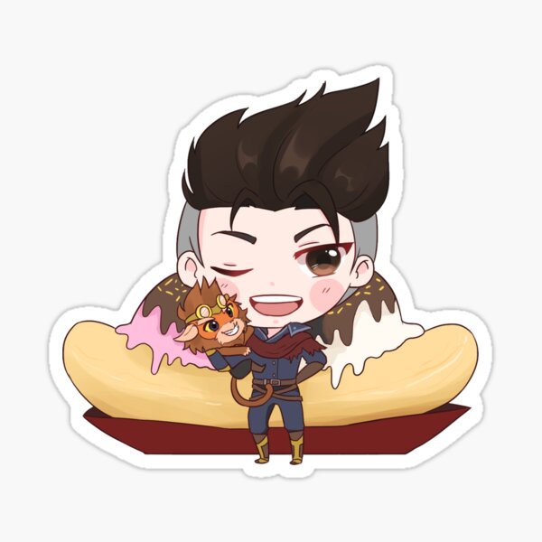 "Claude [Mobile Legends] Sweet Chunks ML Collection by Buns" Sticker ...