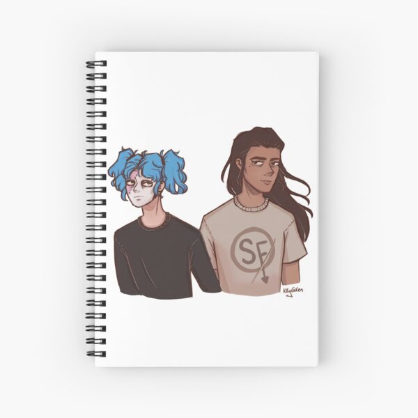 "Sally face, Larry face" Spiral Notebook by kkyrakenart | Redbubble