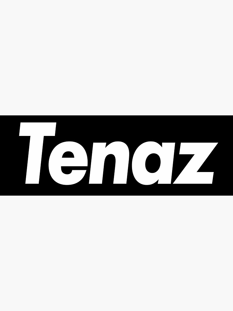 "Tenaz (black)" Sticker for Sale by davidwidam | Redbubble