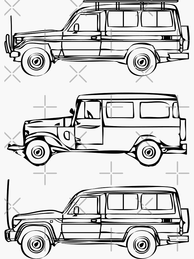 "Troopy 3 Tiled" Sticker for Sale by troopygear | Redbubble