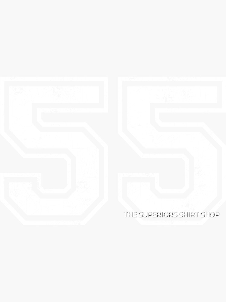 "55 jersey jerseys number 55 jersey Sport" Sticker for Sale by ...