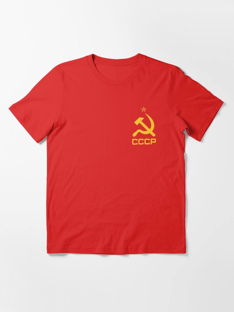 "Soviet Union - Hammer and Sickle Red Star - Communism - CCCP" T-shirt ...