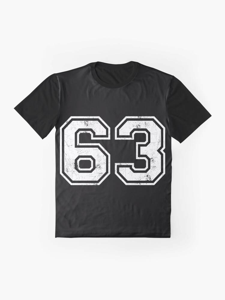 "63 jersey jerseys number 63 jersey Sport" Graphic T-Shirt by superiors ...