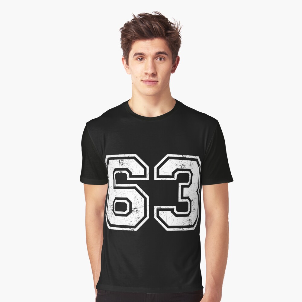 "63 jersey jerseys number 63 jersey Sport" T-shirt for Sale by ...