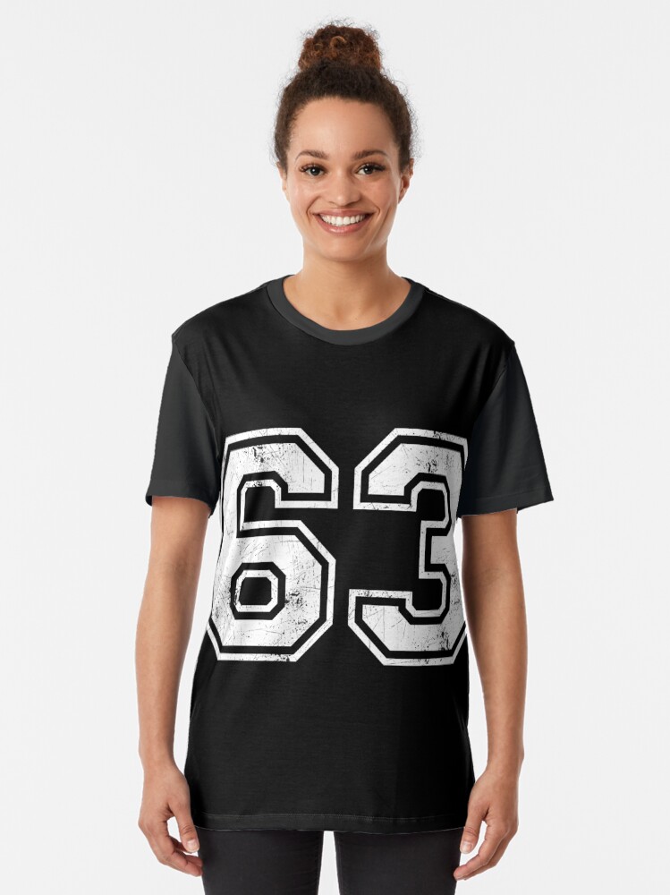 "63 jersey jerseys number 63 jersey Sport" Graphic T-Shirt by superiors ...