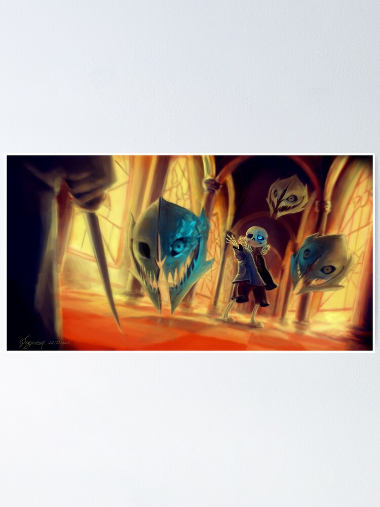 "Sans Undertale" Poster by PeleonShop | Redbubble