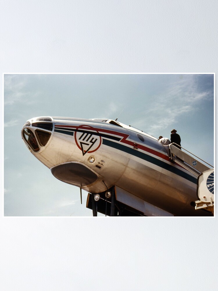 "Nose Tu-114 Rossiya" Poster by woodeye518 | Redbubble