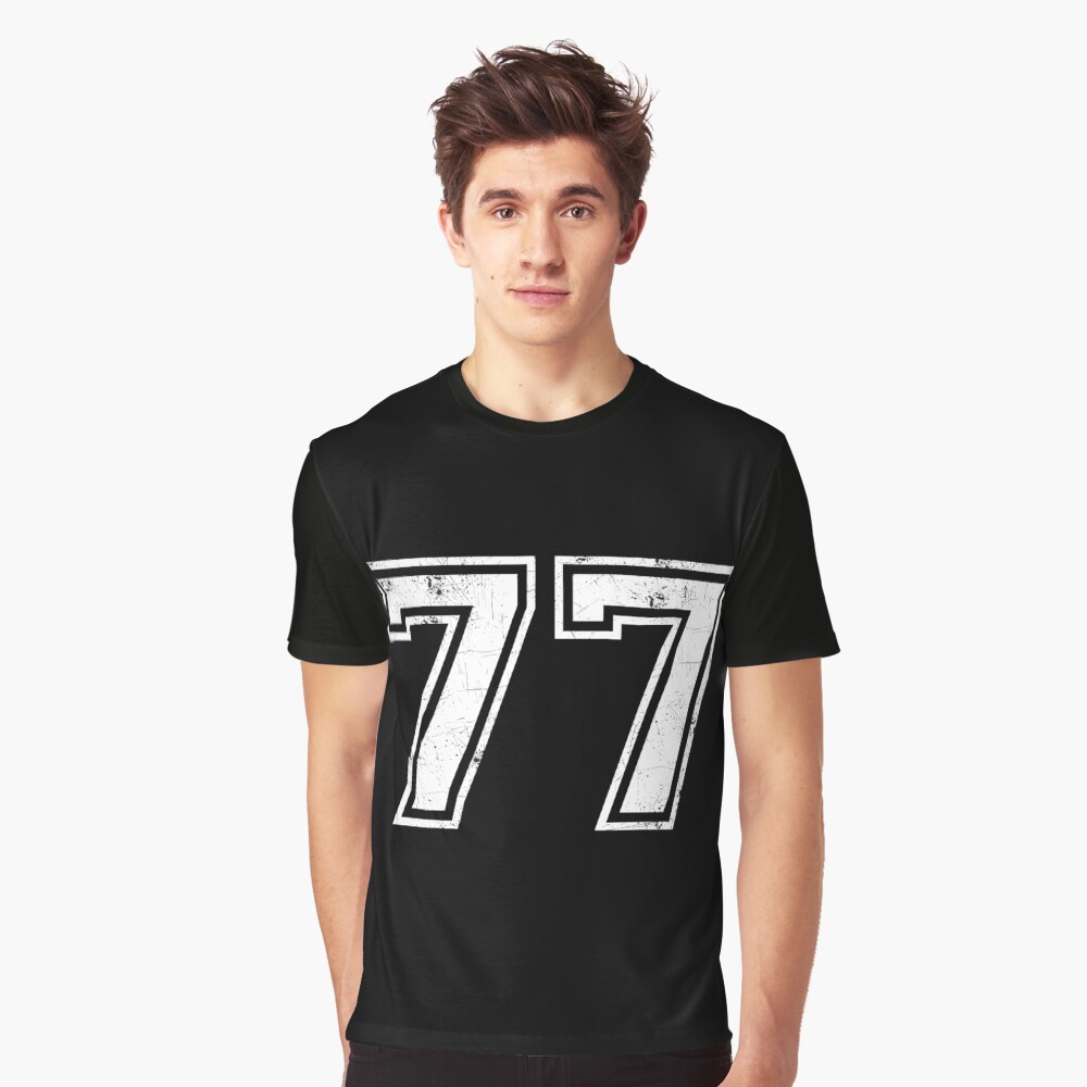 "77 jersey jerseys number 77 jersey Sport" T-shirt for Sale by ...