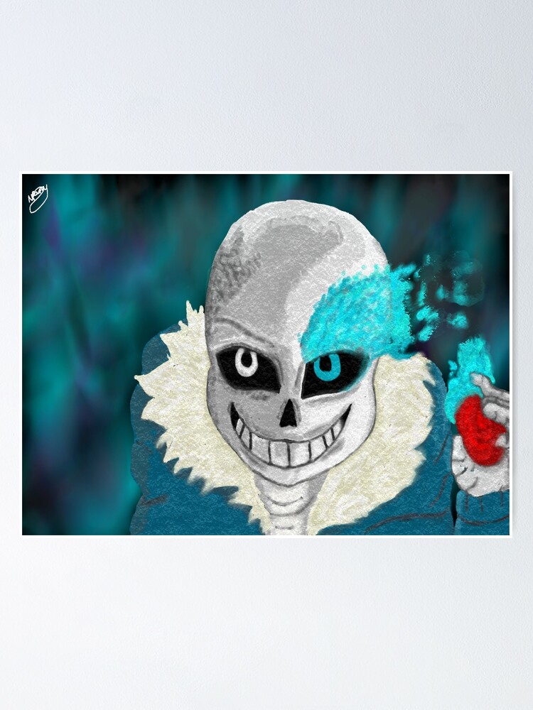 "sans - undertale" Poster for Sale by MoonRushers | Redbubble