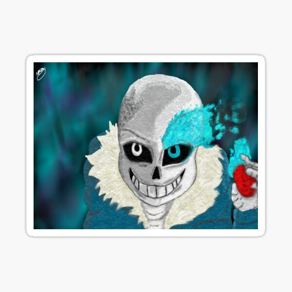 "sans - undertale" Sticker for Sale by MoonRushers | Redbubble