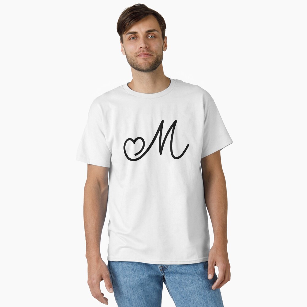 "Love-Heart Letter M" Sticker for Sale by juxtapositionuk | Redbubble