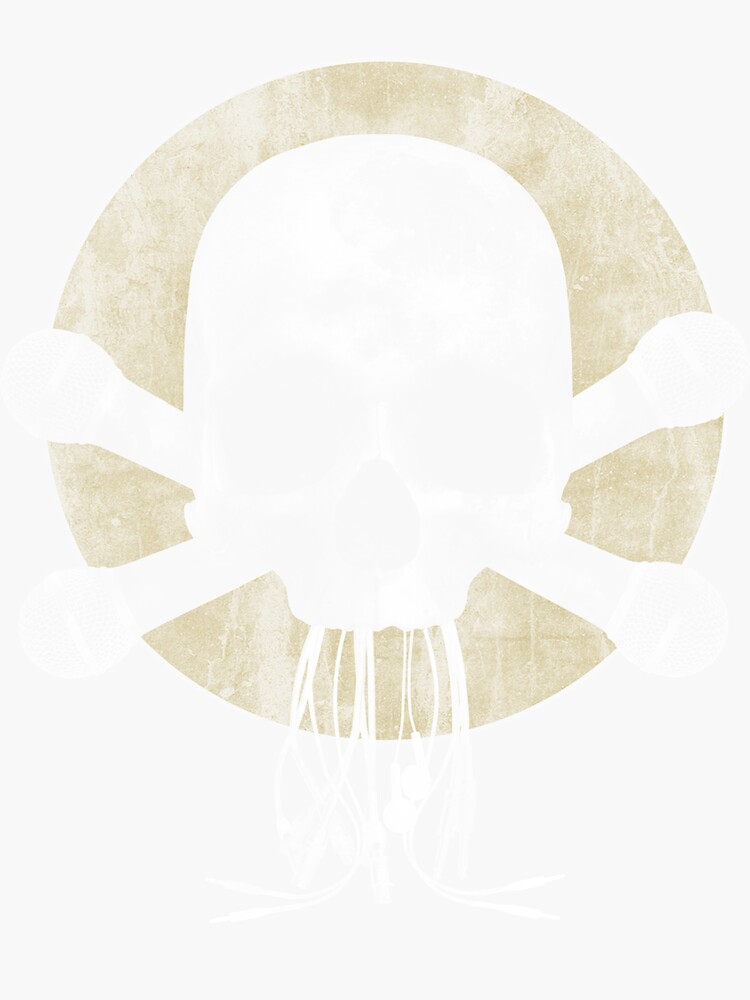 "scull" Sticker for Sale by Pi-Design | Redbubble