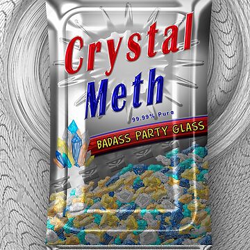 "Crystal Meth " Poster for Sale by CockyCoochie | Redbubble