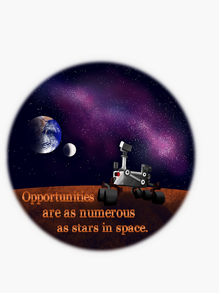"Opportunity" Sticker for Sale by tkase | Redbubble