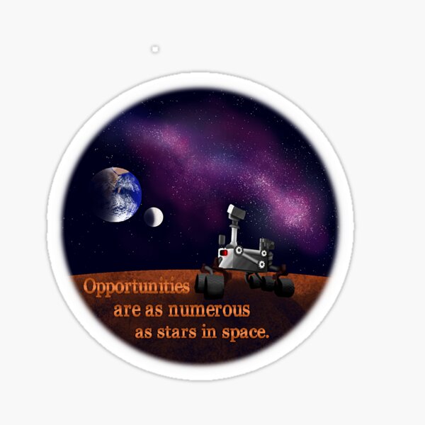 "Opportunity" Sticker for Sale by tkase | Redbubble
