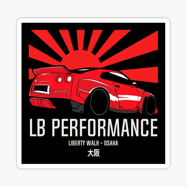 Liberty Walk Stickers | Redbubble