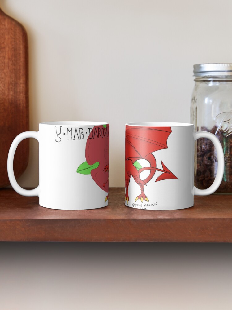 "Y Mab Darogan" Coffee Mug for Sale by jurious | Redbubble