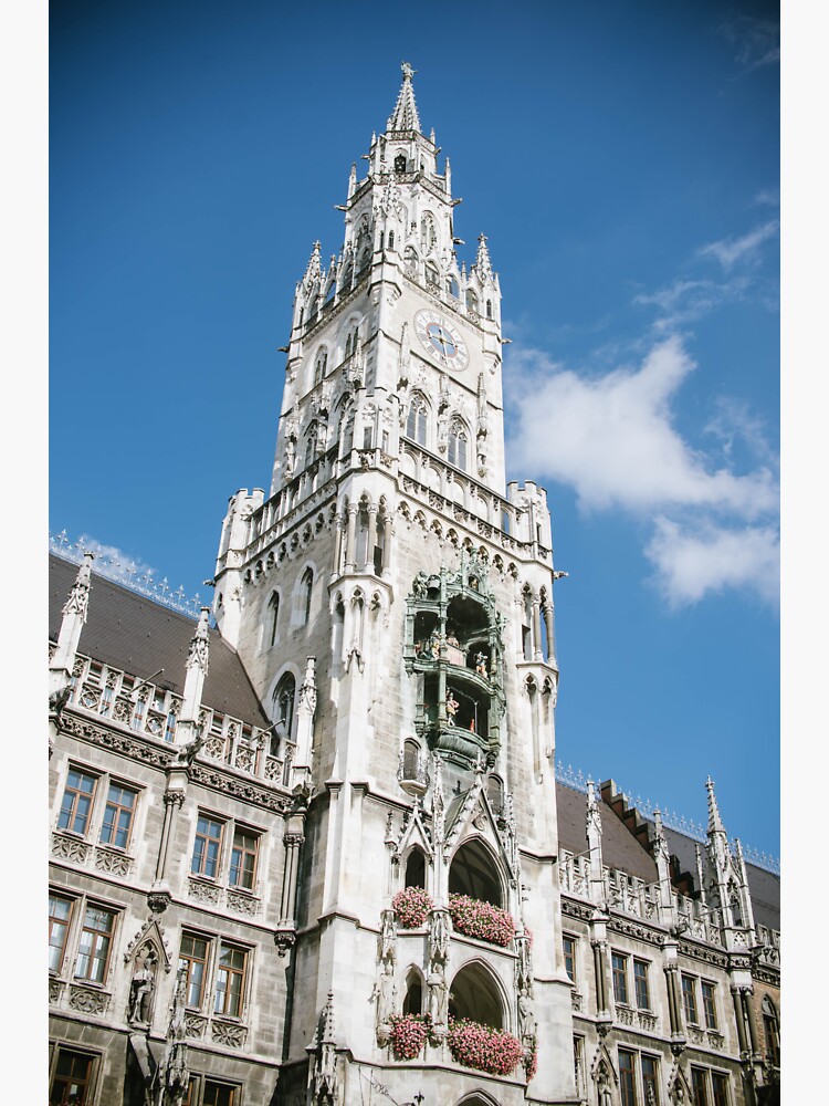 "Marienplatz" Sticker by fionaviaje | Redbubble