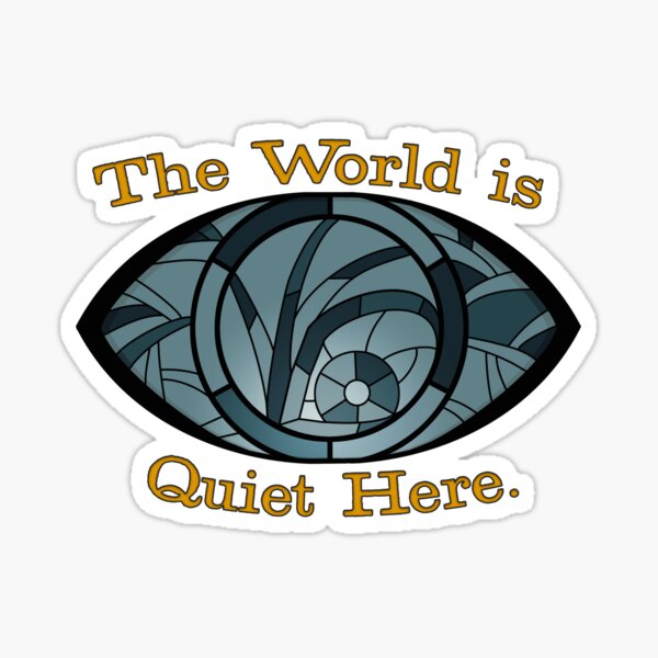 "A Series Of Unfortunate Events: VFD Window. The world is quiet here ...