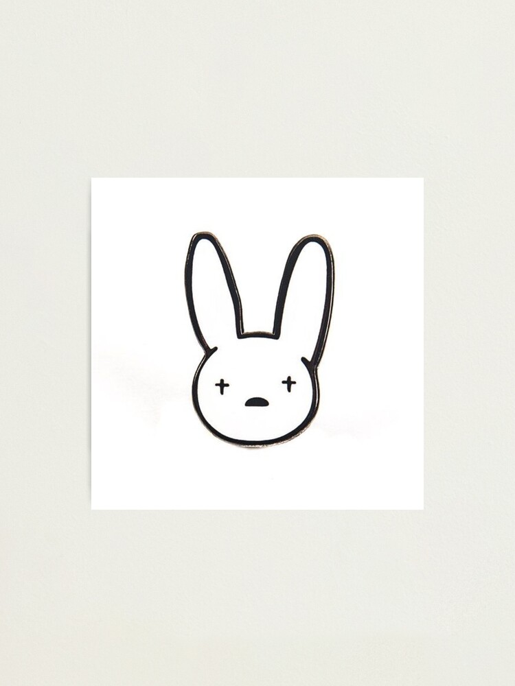 Lámina fotográfica «Bad bunny el conejo malo» de Camiblogger | Redbubble