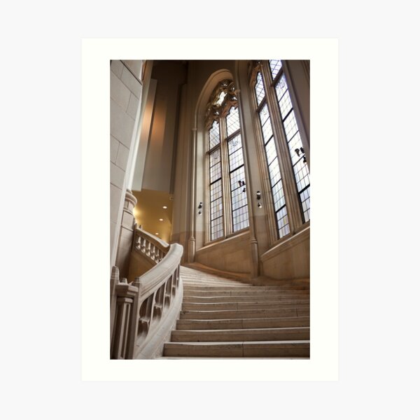 "The Grand Staircase in the Suzzallo Library" Art Print by pixelchaser ...