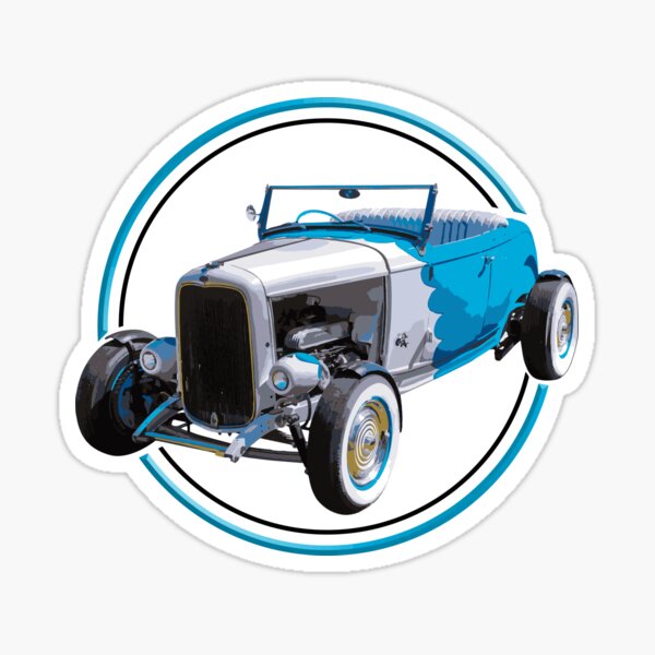 "Roadster" Sticker for Sale by cars | Redbubble