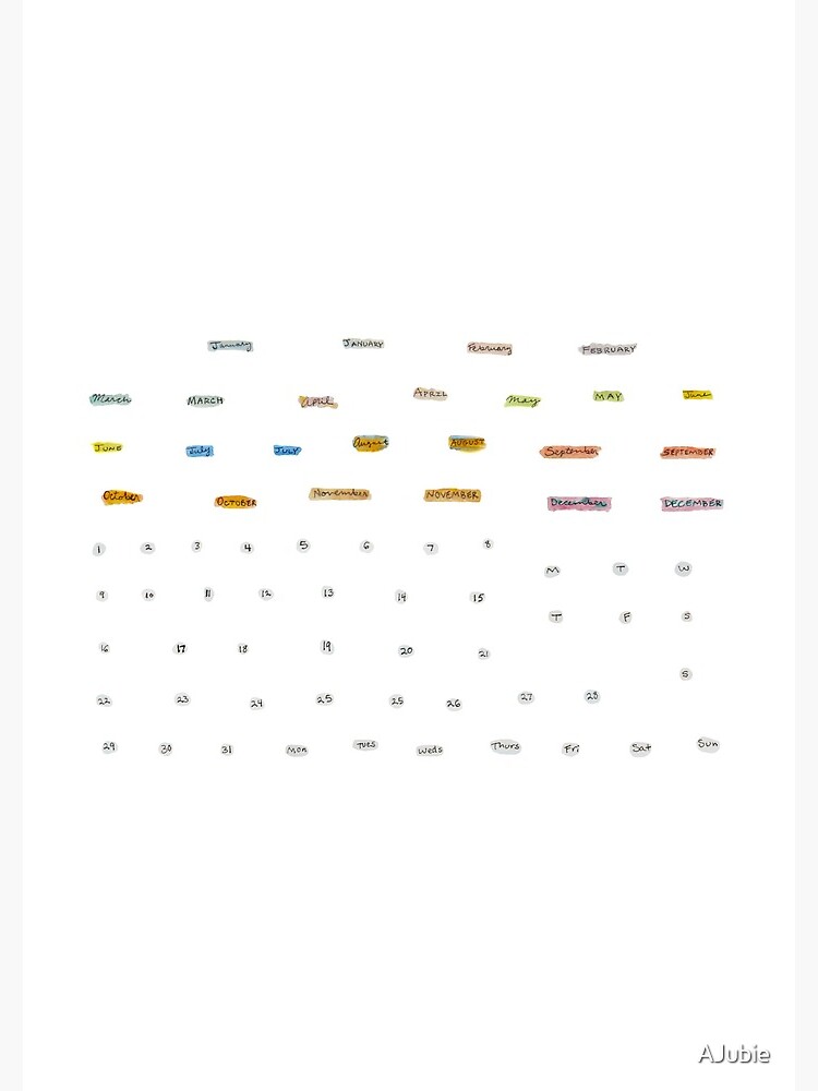 "Bullet Journal Labels" Spiral Notebook for Sale by AJubie | Redbubble