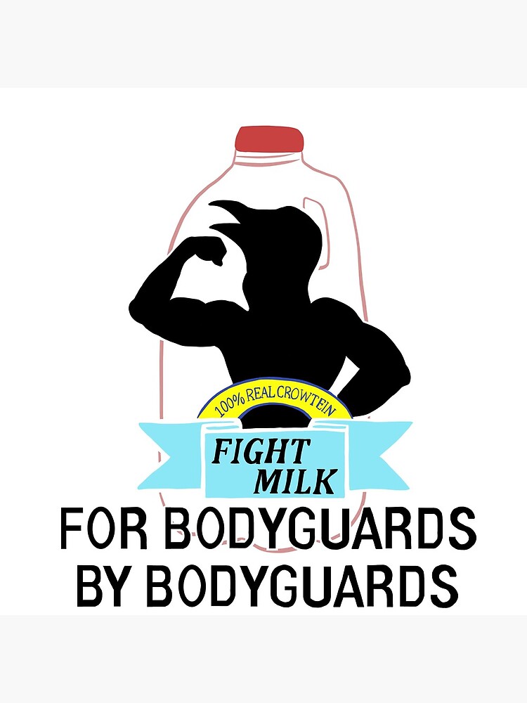 "Fight Milk!" Poster for Sale by megtalgearsalad | Redbubble