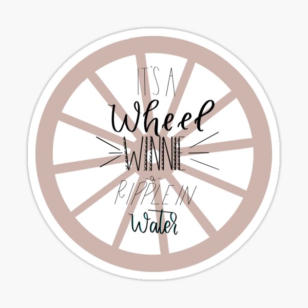 "Tuck everlasting musical “The Wheel”" Sticker for Sale by Bway ...