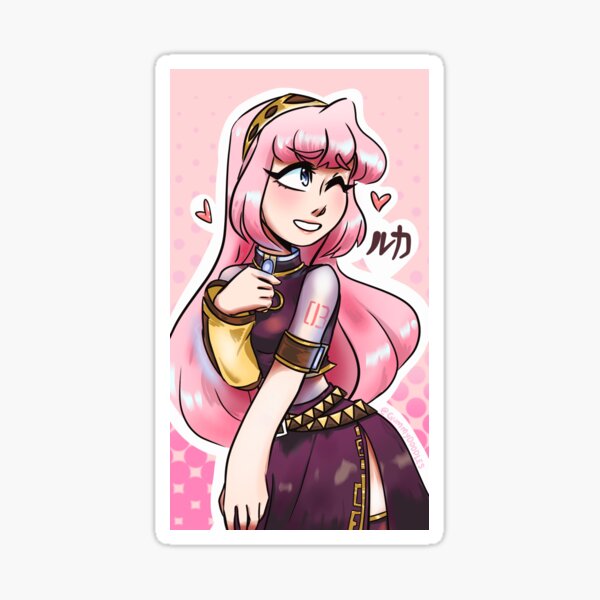 Megurine Luka Stickers | Redbubble