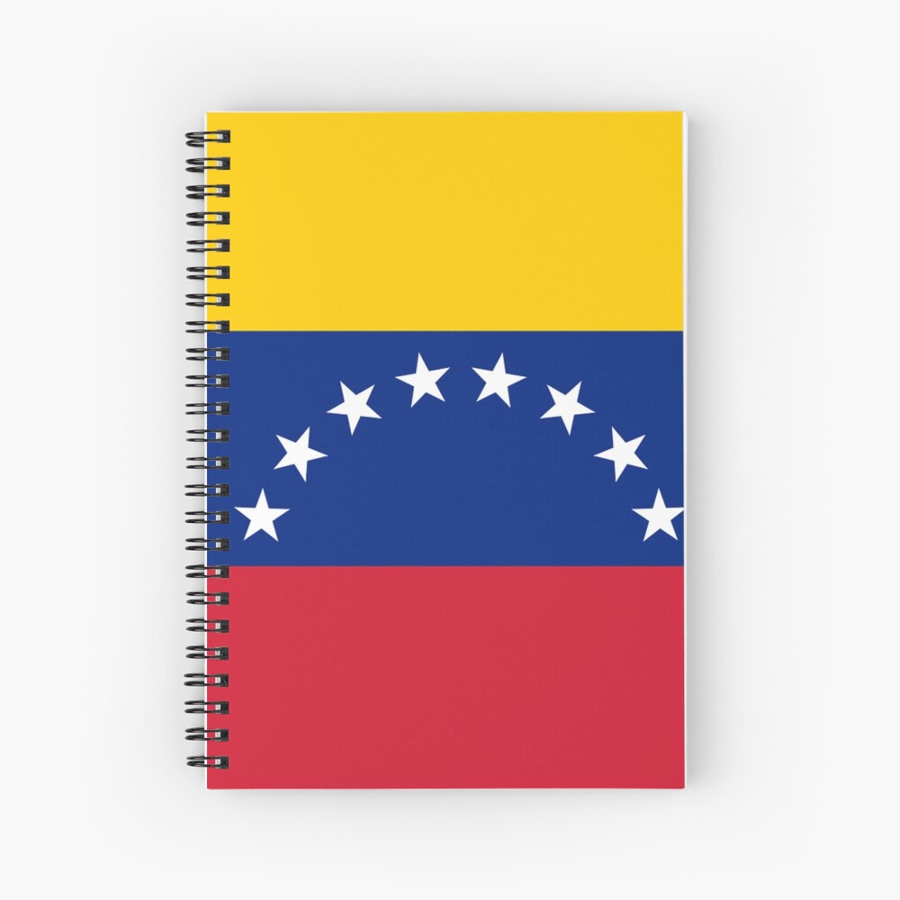 "I Love Venezuela - Country Code VE T-Shirt & Sticker" Spiral Notebook ...
