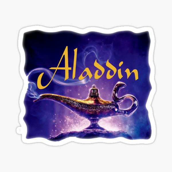 "Aladdin movie 2019" Sticker for Sale by PunkyCat | Redbubble