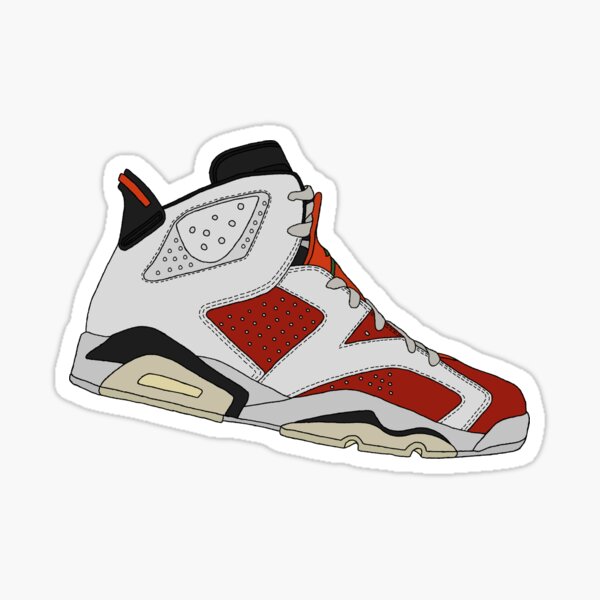 "Jordan 6 Retro - Gatorade Like Mike" Sticker for Sale by DKHR | Redbubble